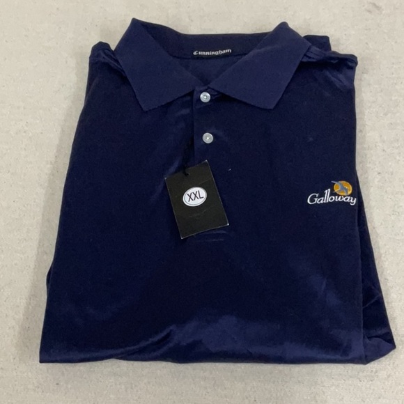 cunningham | Shirts | Nwt Mens Short Sleeve Cunningham Polo Shirt ...